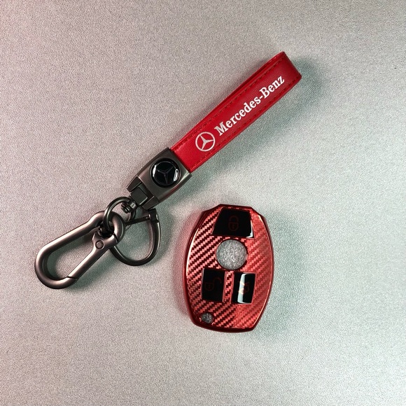 Other | Mercedes Logo Keychain And Fob Cover | Poshmark
